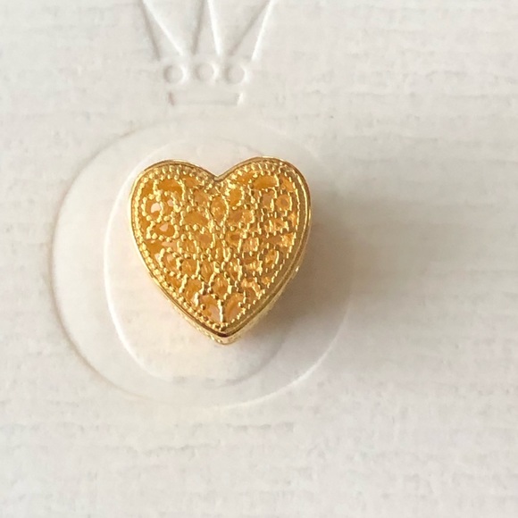 Pandora | Jewelry | Pandora Shine Filled With Romance Charm | Poshmark